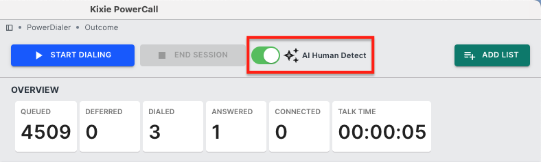 PowerDialer with AI Human Detect – Kixie PowerCall & SMS | Help Center ...
